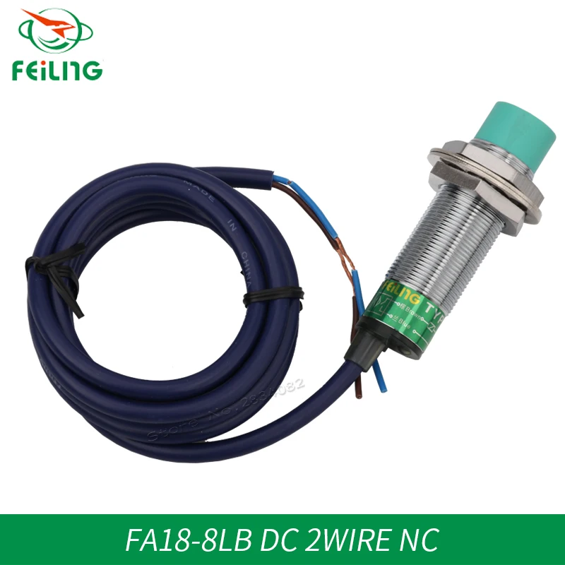 DC 6 36VDC 2 TWO wire NC 8mm distance measuring Inductive Proximity ...