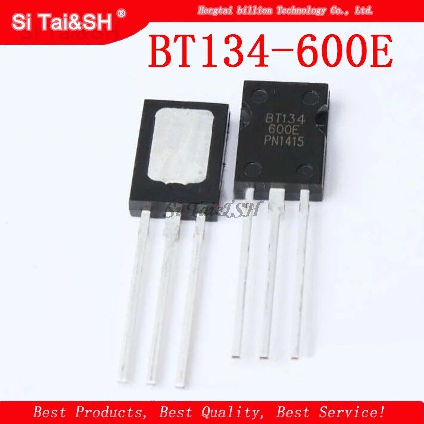 10pcs BT134-600E BT134 BT134-600 600V 4A Triacs RAIL TRIAC SOT-82 new ...