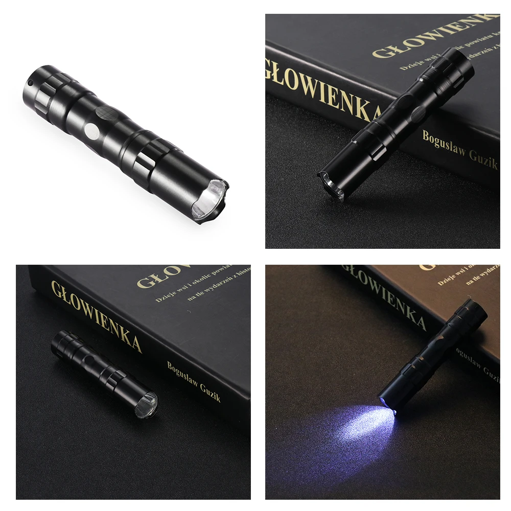 Aluminum Alloy LED Mini Flashlight Portable Strong Light Torchlight ...