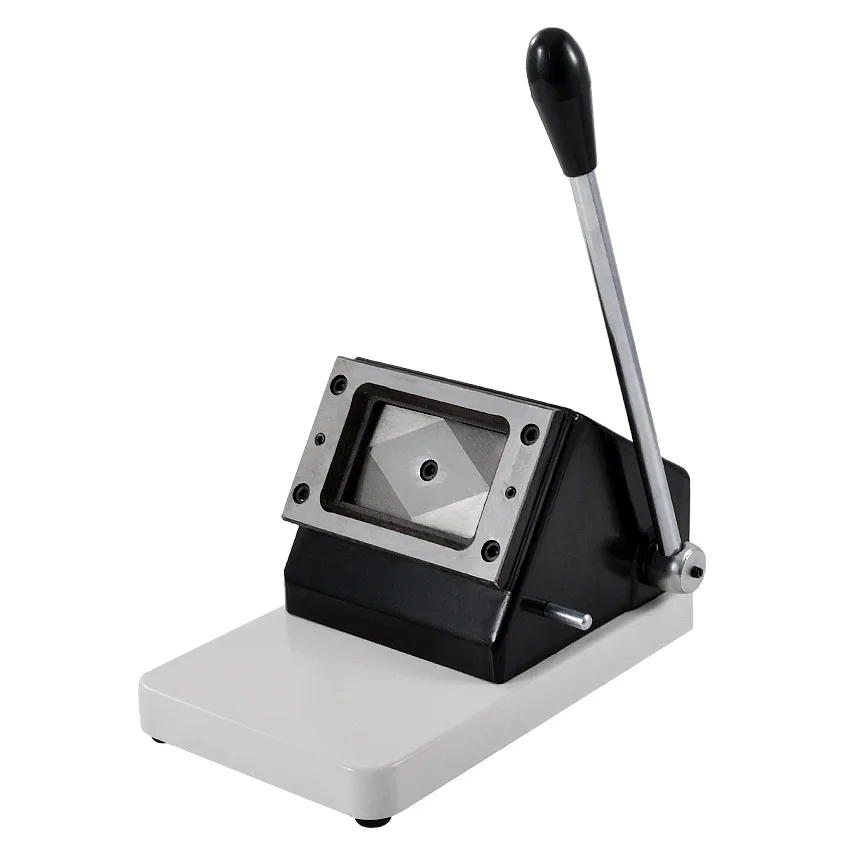 86 * 54 Rounded Manual PVC Card Machine Business Card Cutting Machine ...