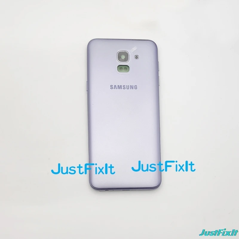 Для SAMSUNG Galaxy J6 J600 J600F задняя крышка батарейного отсека ...