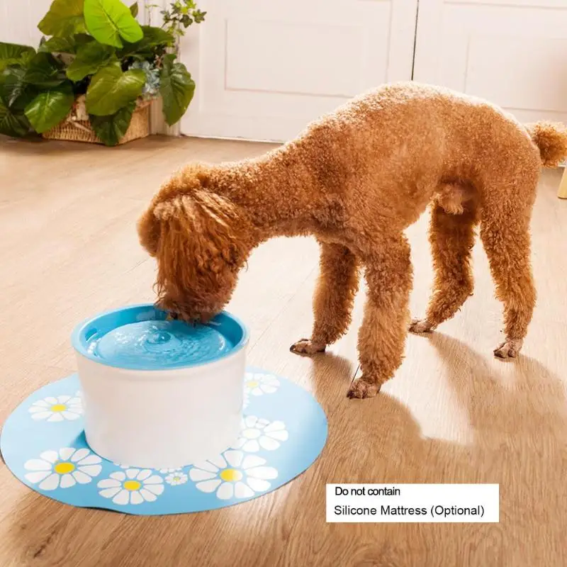 Pet Fountain Automatic Dog Water Feeder Cat Watering Bowl Purifier ...