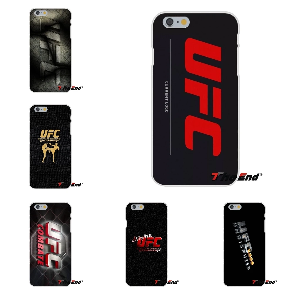For Super UFC Boxer Fighter Logo Soft Silicone Case For iPhone X 4 4S 5 ...