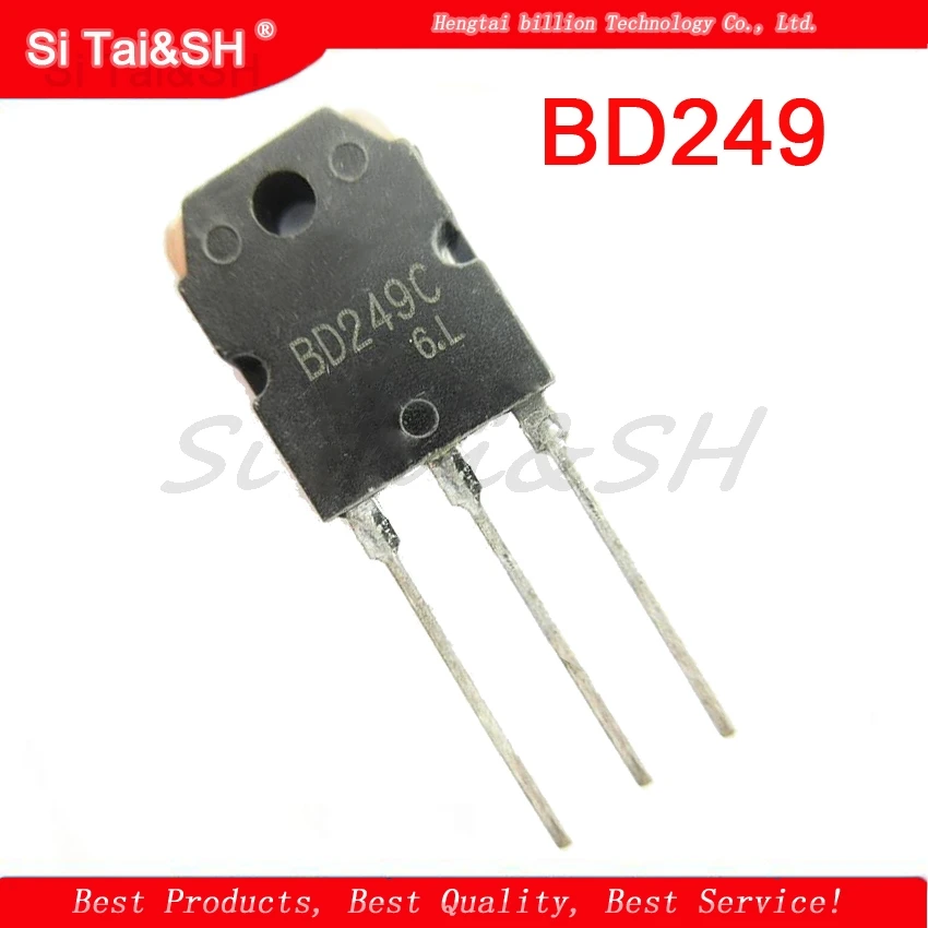 4pcs BD249 BD249C NPN TO3P 100V25A integrated circuit-in Integrated ...