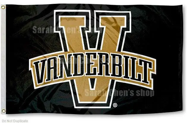 Vanderbilt Commodores Black Flag 3x5 Large Banner|large banner|flag ...