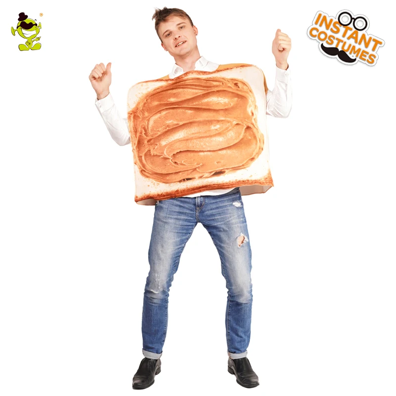 Peanut Butter Toast Jumpsuit New For Adult Unisex Hamburger Toast ...