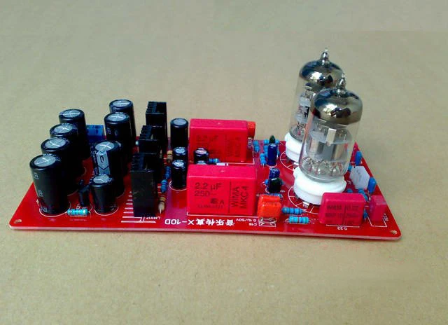 Tube Buffer Preamp PCBA Music Fidelity 6N11 No Gain AC12 15V No ...