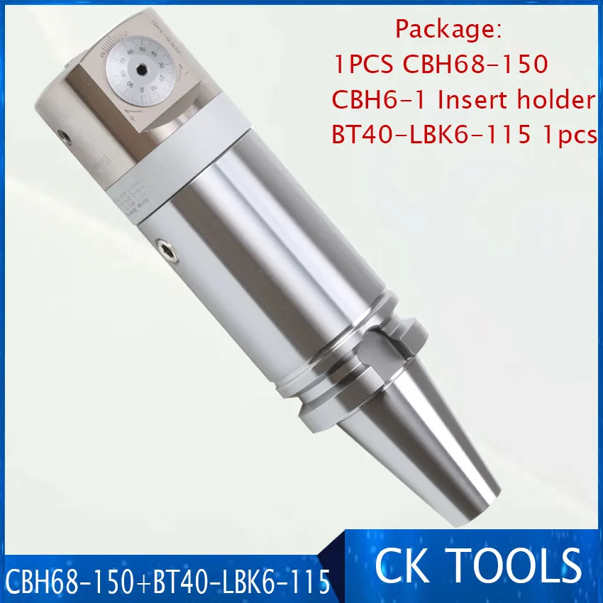 high Precisoin ENH CBH 68 150 mm +BT40 LBK6 115 long length Boring head ...
