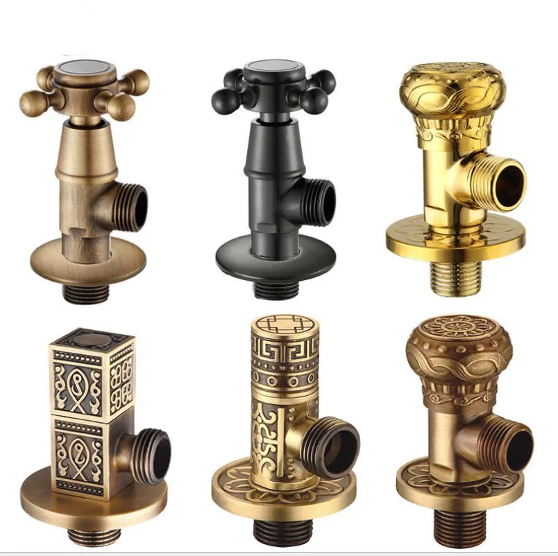 1Pcs-Pure-Copper-Valve-Home-Pipe-Triangular-Universal-Threaded-Hardare ...