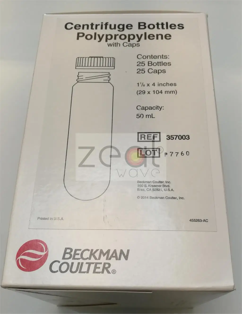 FOR-Beckman-Coulter-Item-No-357003-50-mL-Centrifugal-bottle-with ...