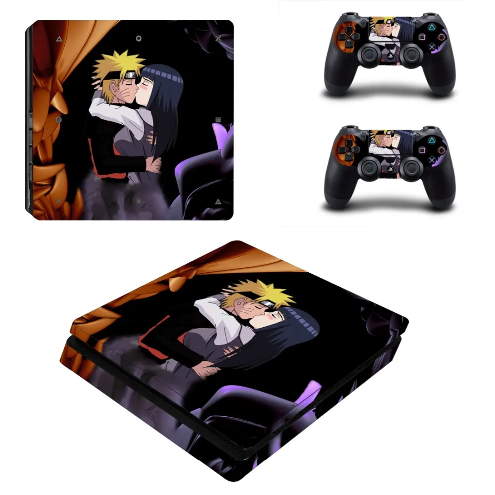 Naruto Anime Skin Sticker PS4 Slim Console Controllers - ConsoleSkins.co