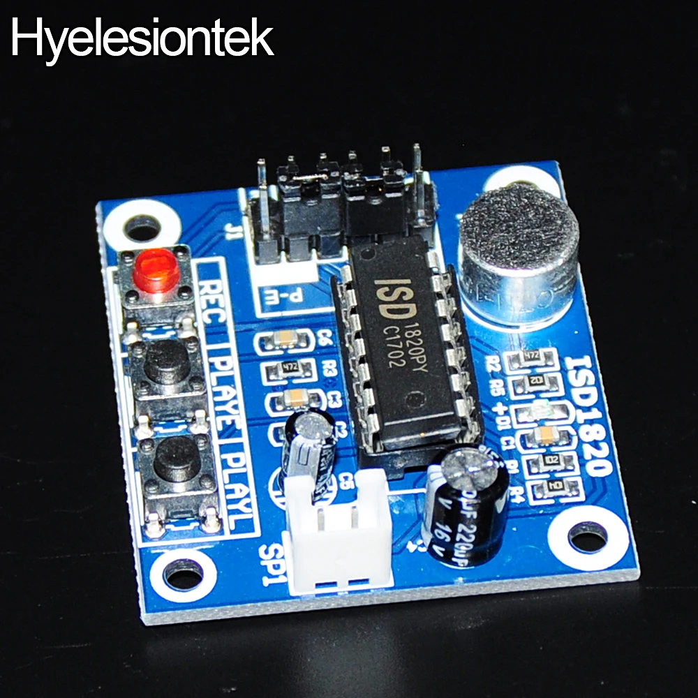 Recording Module ISD1820 For Arduino DIY Kit Voice Module Board Panel ...