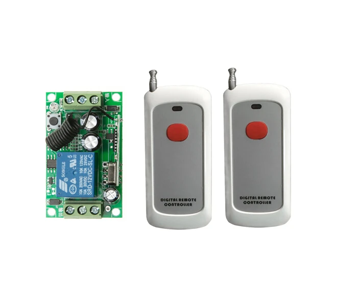 DC12V-10A-1CH-RF-Wireless-Remote-Control-System-55-32-16-mm-1-Receiver ...