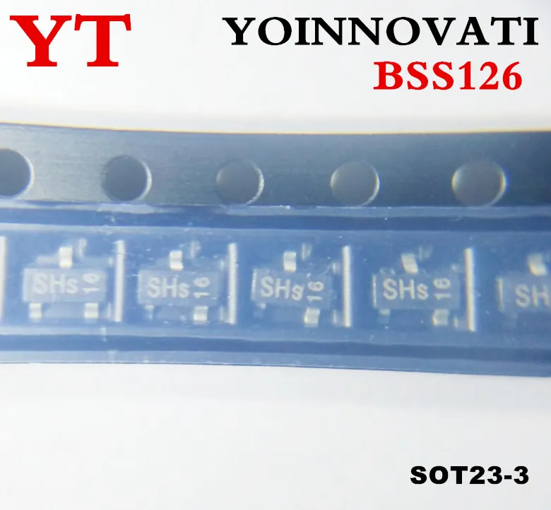 100PCS BSS126 SOT 23 소형 신호 트랜지스터 최고 품질|10 pcs| - AliExpress