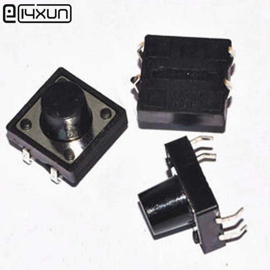 50pcs-8-Type-12mm-12mm-4Pin-Vertical-Tact-Switch-12x12mm-4P-Micro-Push ...