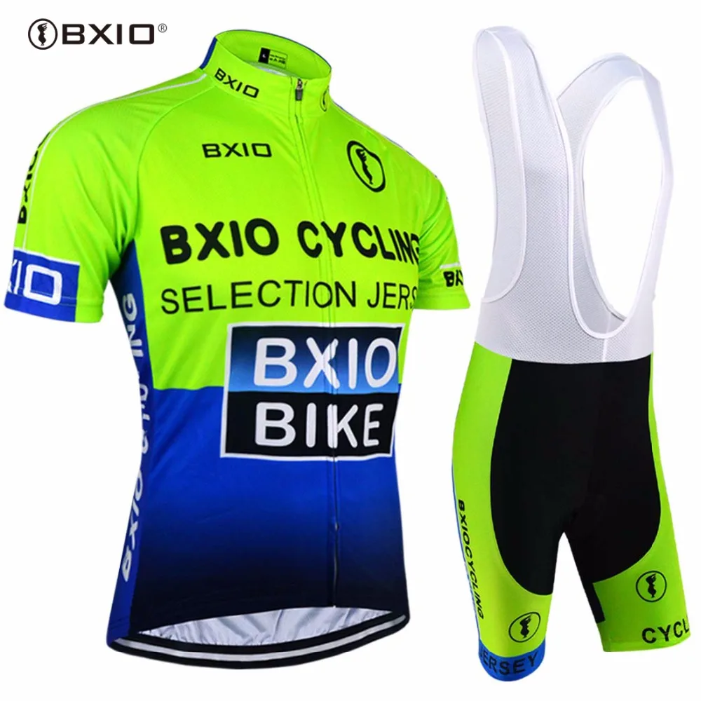 2017 BXIO MTB Team Cycling Set Summer Fluorescence Bicycle Clothing ...