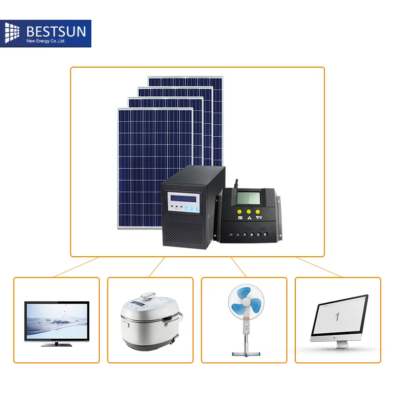 Solar Panel 1kw Portable Off Grid Solar Power System For Home 220v ...