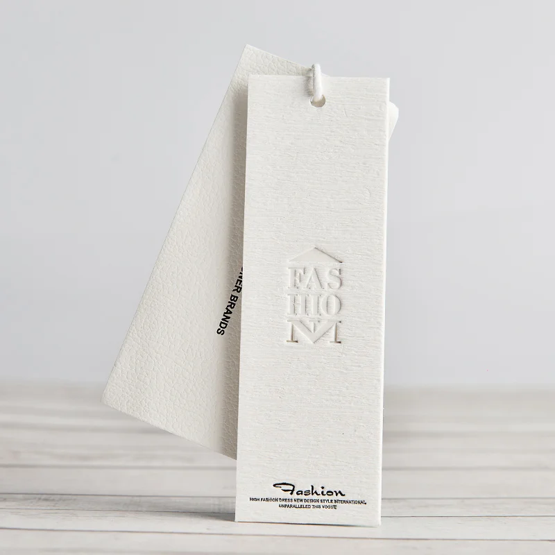 Custom High End Clothing Paper Tags -in Garment Tags from Home & Garden ...