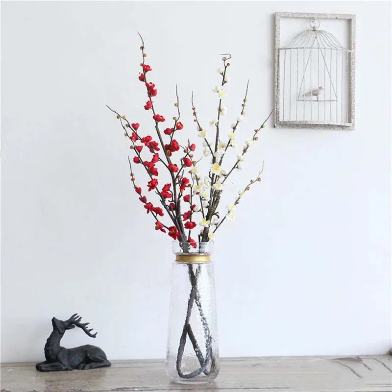 Large Artificial Flowers Cherry Blossoms Branch Flores Sakura Tree ...