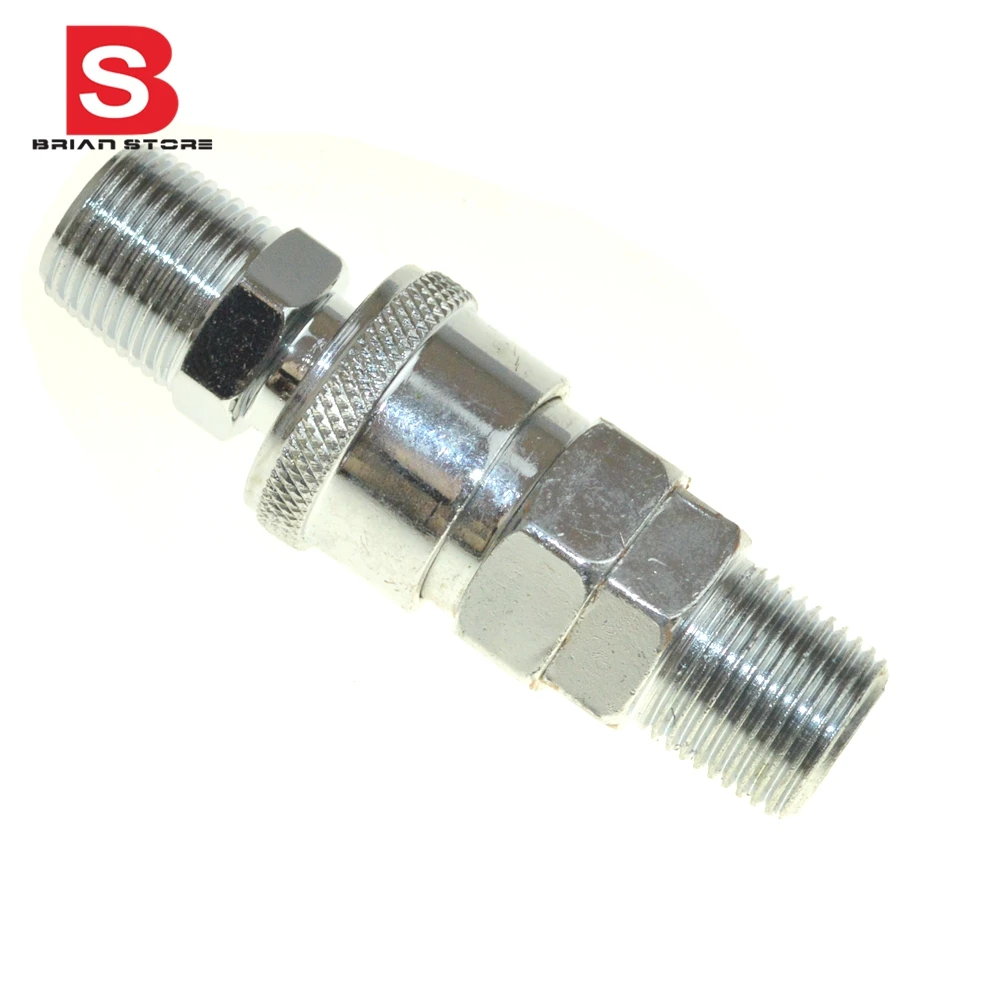 1/2 BSP Male Air Compressor Pneumatic Quick Coupler Connector Socket ...
