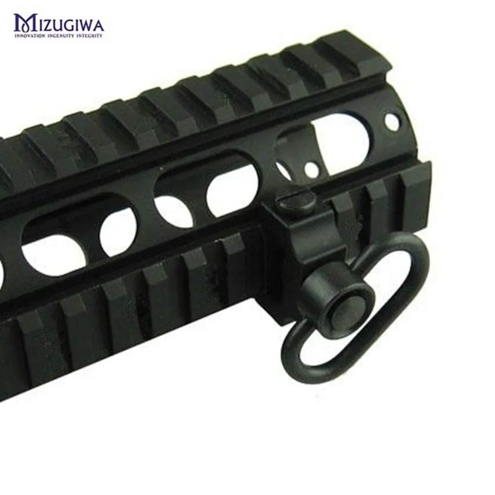 20MM Push Button QD Quick Release 1.25" Sling Swivel Mount Set ...