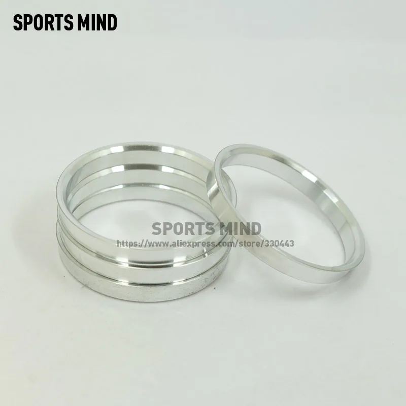 4pcs/lot Car Wheel Hub Centric Rings Od=73.1mm Id=67.1mm Aluminium ...