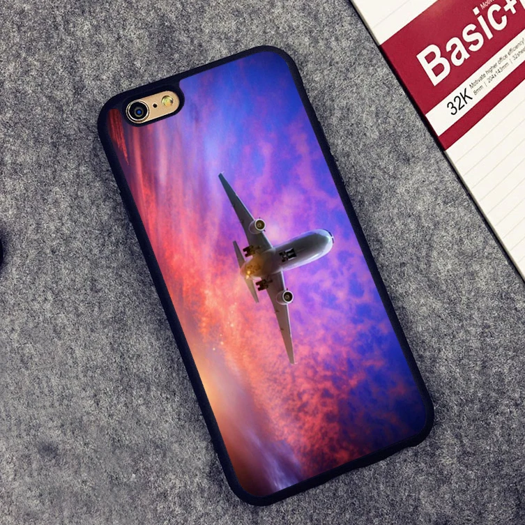 Clouds Sky airplane style Soft Silicone Full Protective case Cover For ...