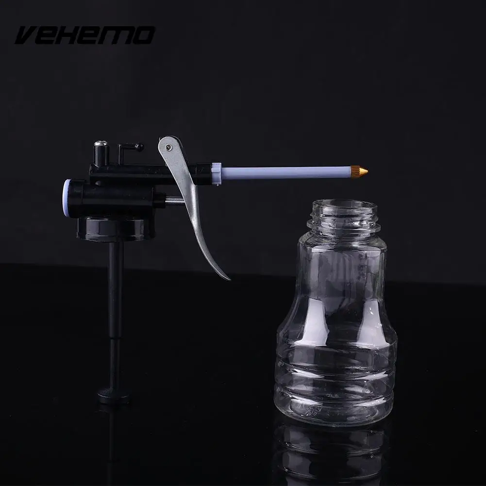 250ML High Pressure Transparent Spray Oiler Oil Can Copper Tip Plastic ...