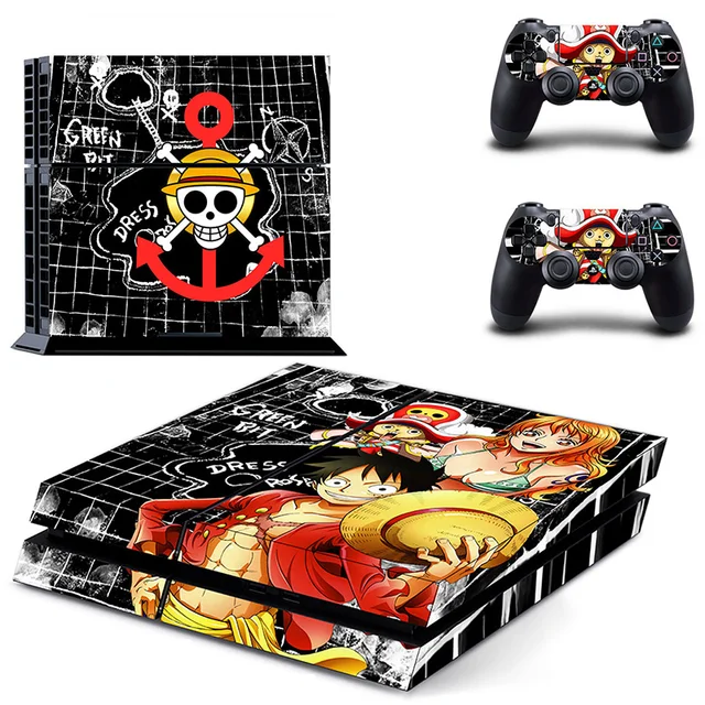 One Piece Controller Console Skin for Playstation PS4 - One piece ...
