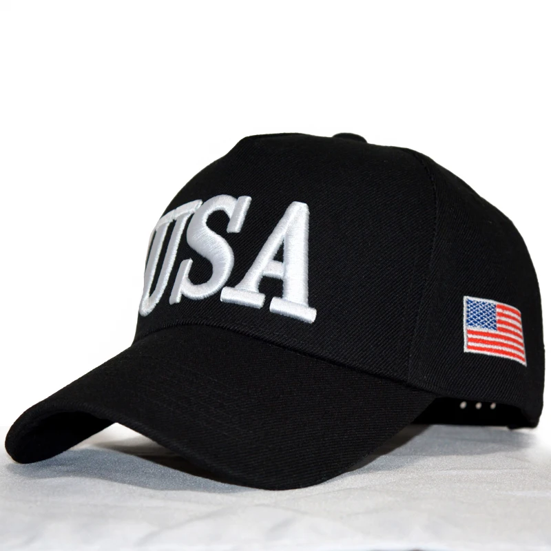 USA Caps Donald Trump Red Baseball Cap For Men Women High Quality ...