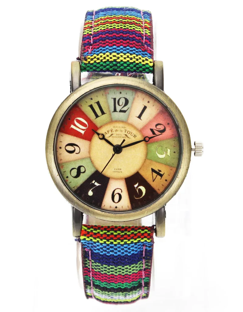 Relojes Retro con Patrón de Película Popular Unisex, Cronógrafo de ...