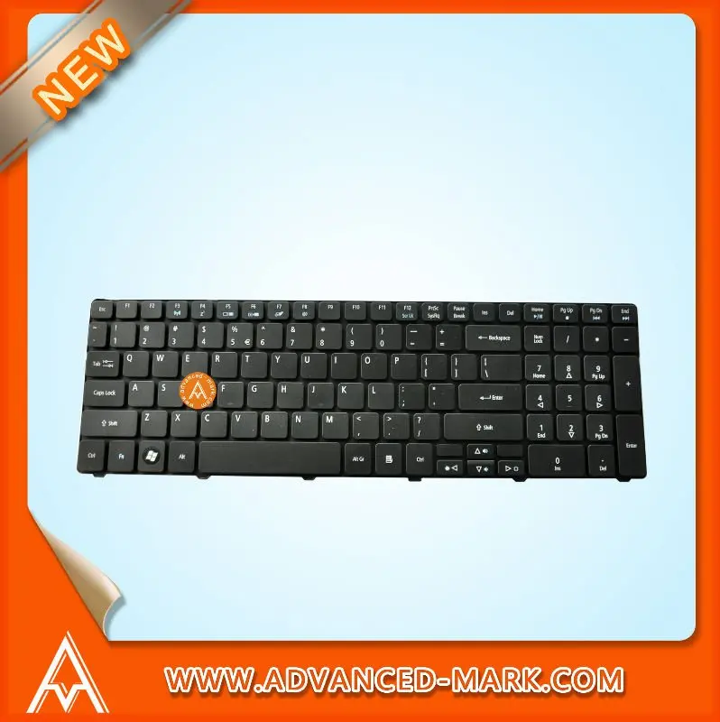 NEW,Laptop Keyboard For Acer 5741G / 5810T, NSK ALC1D,Black ,US Layout ...
