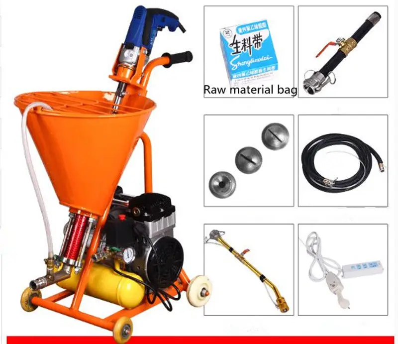 Electric High Pressure Spraying Machine Grouting Machine Waterproof ...