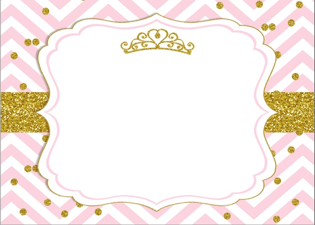 Purple And Gold Chevron Border