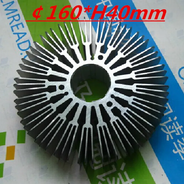 LED heatsink ,Diameter :160mm H:40mm,aluminum heatsink , LED cooler ...