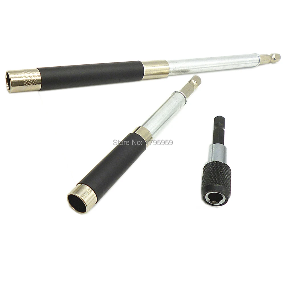 2pc-Socket-Extension-Bar-1-4-Hex-Shank-80mm-120mm-Socket-Drive ...