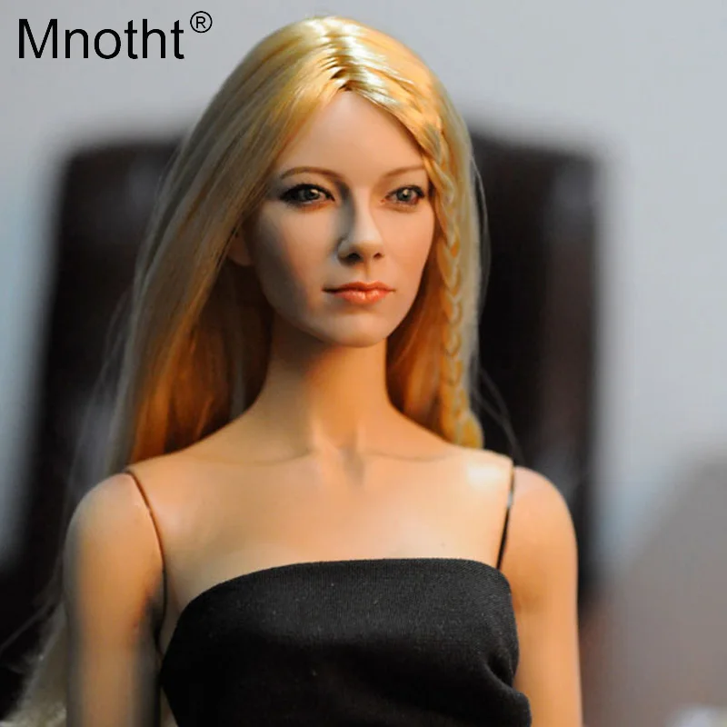 Mnotht Toys Km Head 1 6 Female Head Sculpt Km13 15 Girl Head Carving
