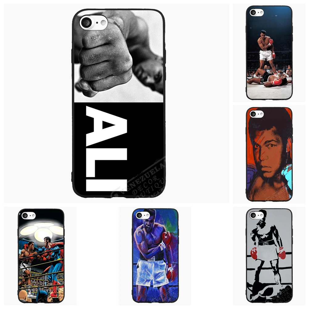 Boxer Muhammad Ali Cell Phone Case For iPhone 5 6 7 s Plus For Samsung ...