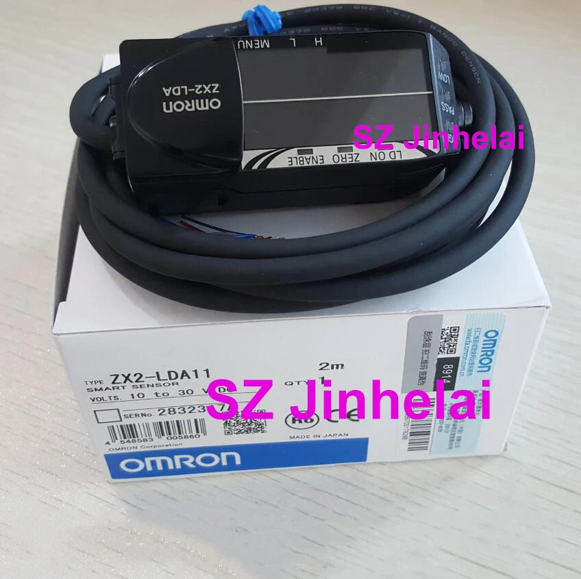 Omron ZX2 LDA11 정통 오리지널 광전 스위치 2 m 스마트 센서|스위치| - AliExpress