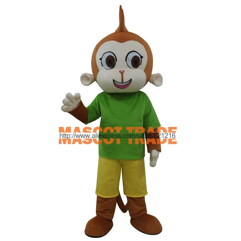 Hot Sale High Quality Green Monkey Mascot Costume Free Shipping|mascot ...