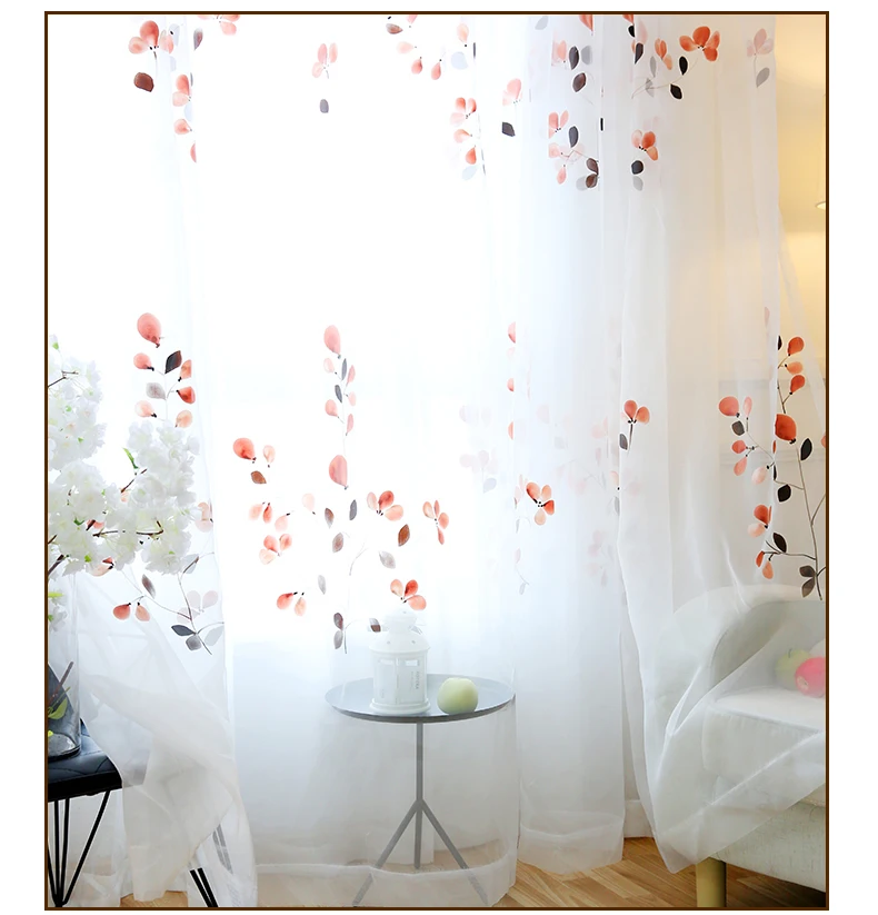 Korea High end Hand Painted window screening Cloth Finished product ...