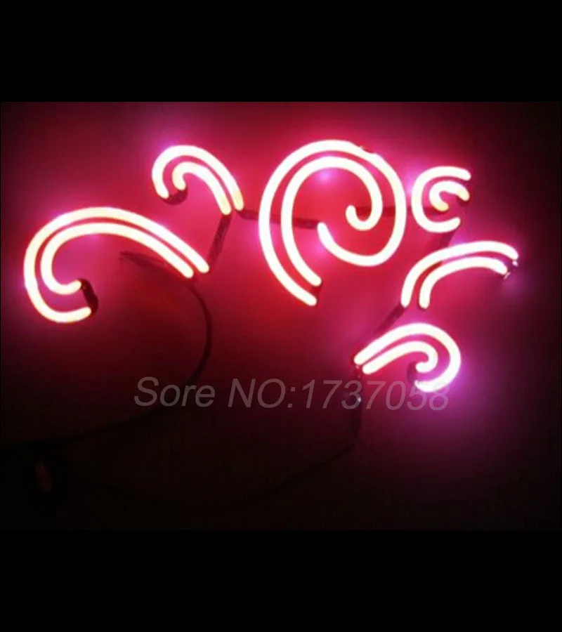 Kona Fire Rock Red Lava RARE Beer Neon Sign Glass Tubing Replacement ...