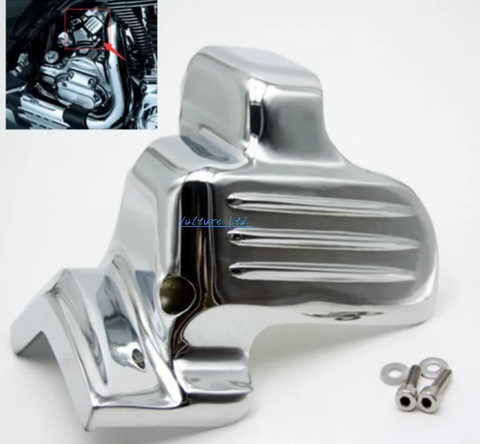 New Chrome Starter Cover For Harley Davidson Touring Electra Glides ...