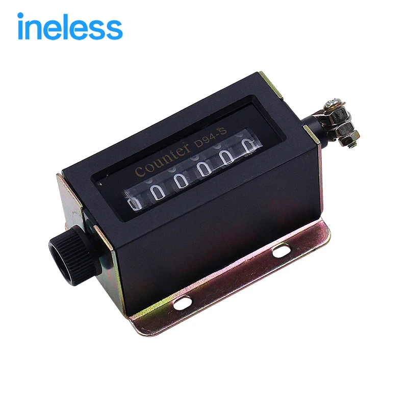 D94-s Pull-up Count Rotation Table Small 6-digit Display Press Press ...