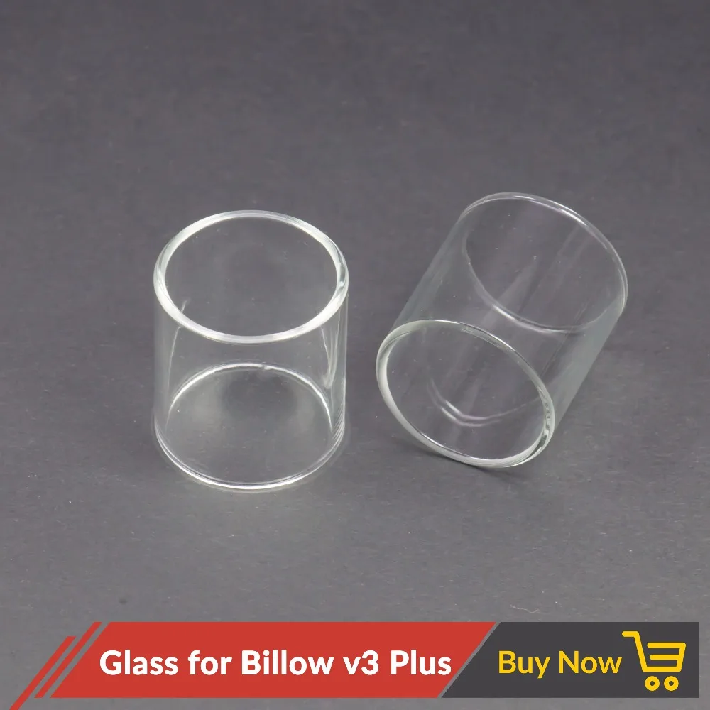 Volcanee 2pc/lot Replacement Pyrex Glass Tube for Billow v3 Plus Tank ...
