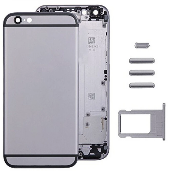 Housing Complete Back Cover for iPhone 6 plus Back Bettery Door + Flex ...