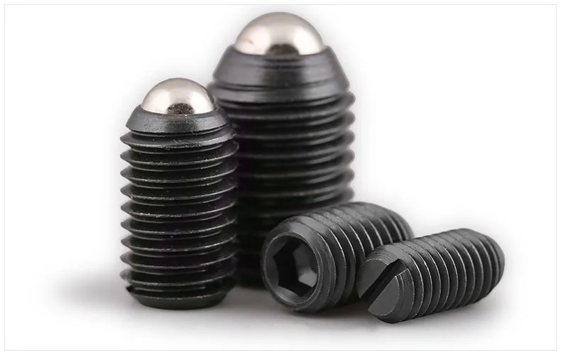 12.9 Carbon steel Wave bead screw hex socket set screws black M3 M4 M6 ...