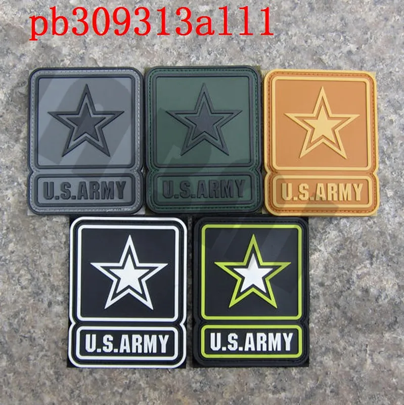 3d Pvc Patch U.s.army Logo Military Tactical Morale Rubber Patch - Patches - AliExpress