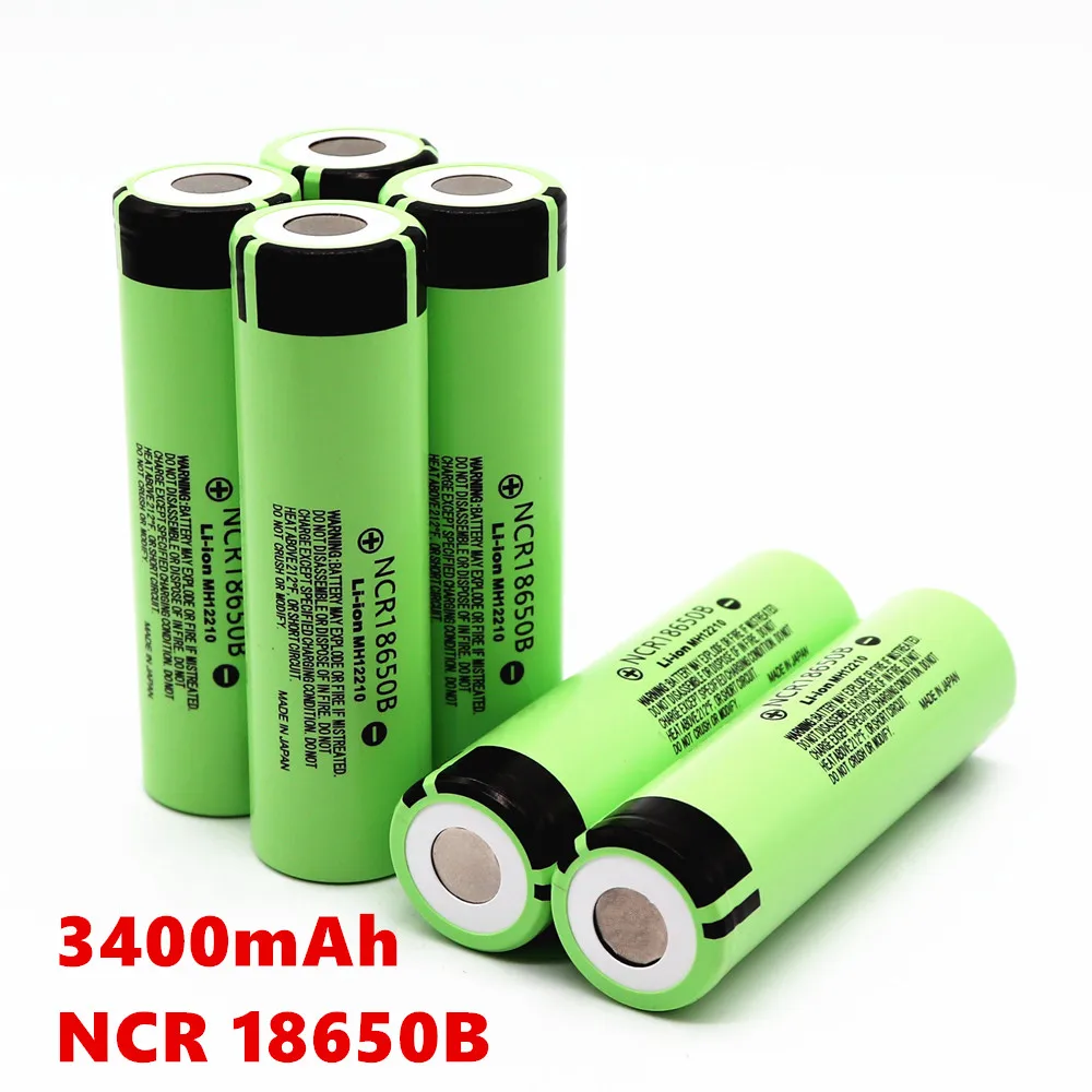 Panasonic 18650 Rechargeable Batteries
