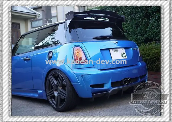 R56 R57 R58 R59 DUELL AG KRONE EDITION REAR DIFFUSER FOR MINI COOPER S ...